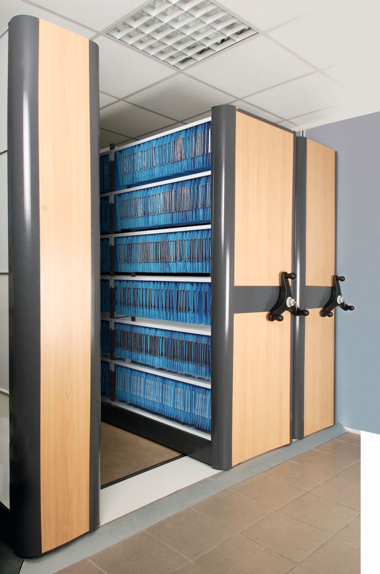 Rayonnage mobile. Optimisez votre espace de stockage