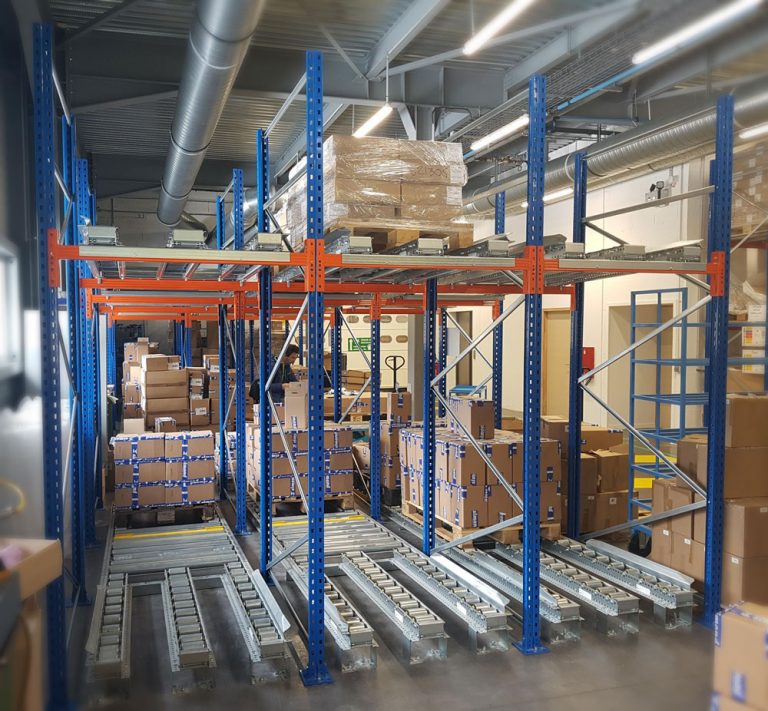 Rack dynamique palette - RAYONOR